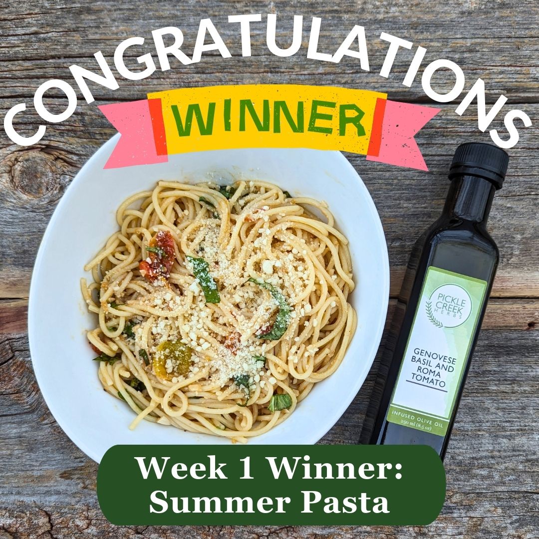 Pasta Challenge Week 1 – Pickle Creek Herbs